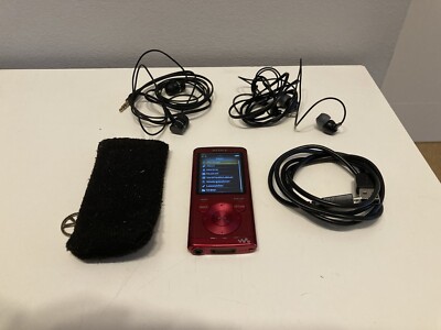 Walkman Sony Digital Media Player NWZ-E453 Rot | eBay.de