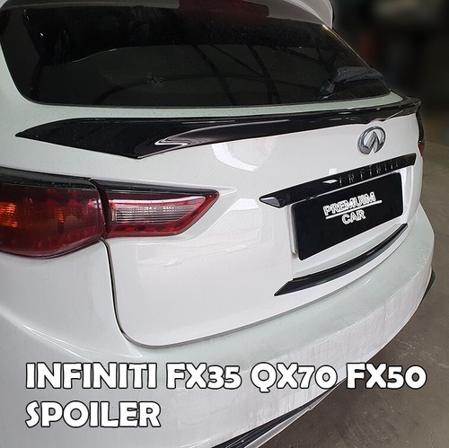 2008-2017 Infiniti FX35 FX50 QX70 FX30D Rear Spoiler FRZ Body | Black ...