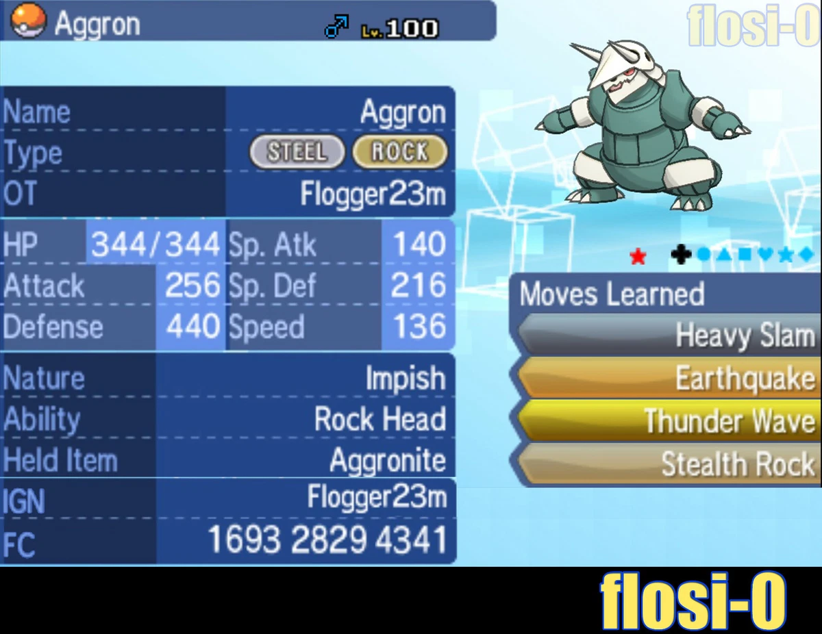 Pokemon Shiny Mega Aggron