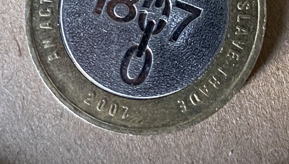 1807 ABOLITION OF SLAVERY COIN WITH MINT ERRORS - RARE £2 POUND COIN | eBay