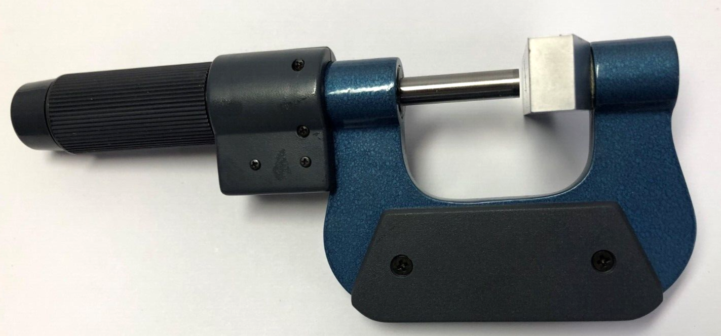 Fowler 52-621-001 EZ-Read Digit Large Anvil Micrometer, 0-1" Range ...