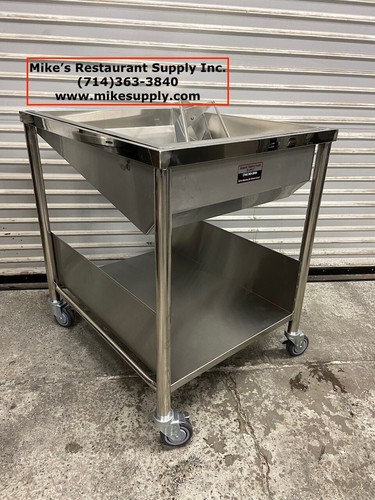 NEW 34" Donut Glazing Icing Table Solid Stainless Steel GSW DN-TBLS-N ...