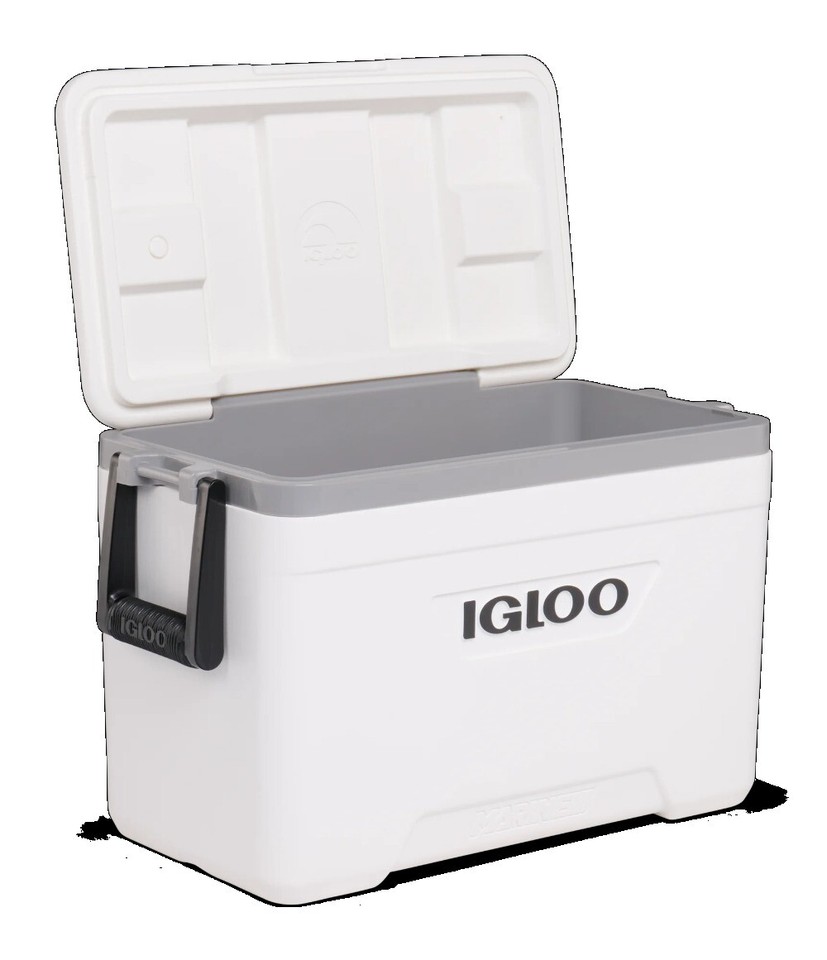 Igloo 25 QT Marine Hard Sided Cooler, White | eBay
