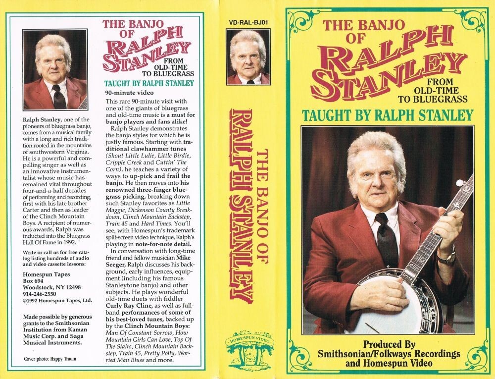 THE BANJO OF RALPH STANLEY (1992) RELPH STANLEY - MUSIC CONCERT - USA ...