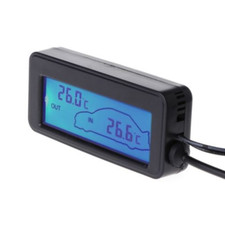 Auriol Digital Thermometer Inside and Outside Temperature °C Z31714 for ...