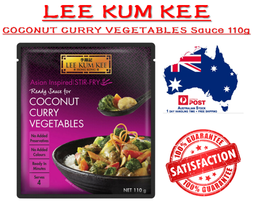 New LEE KUM KEE Coconut Curry Vegetables Sauce 110g + Free Ship | eBay ...