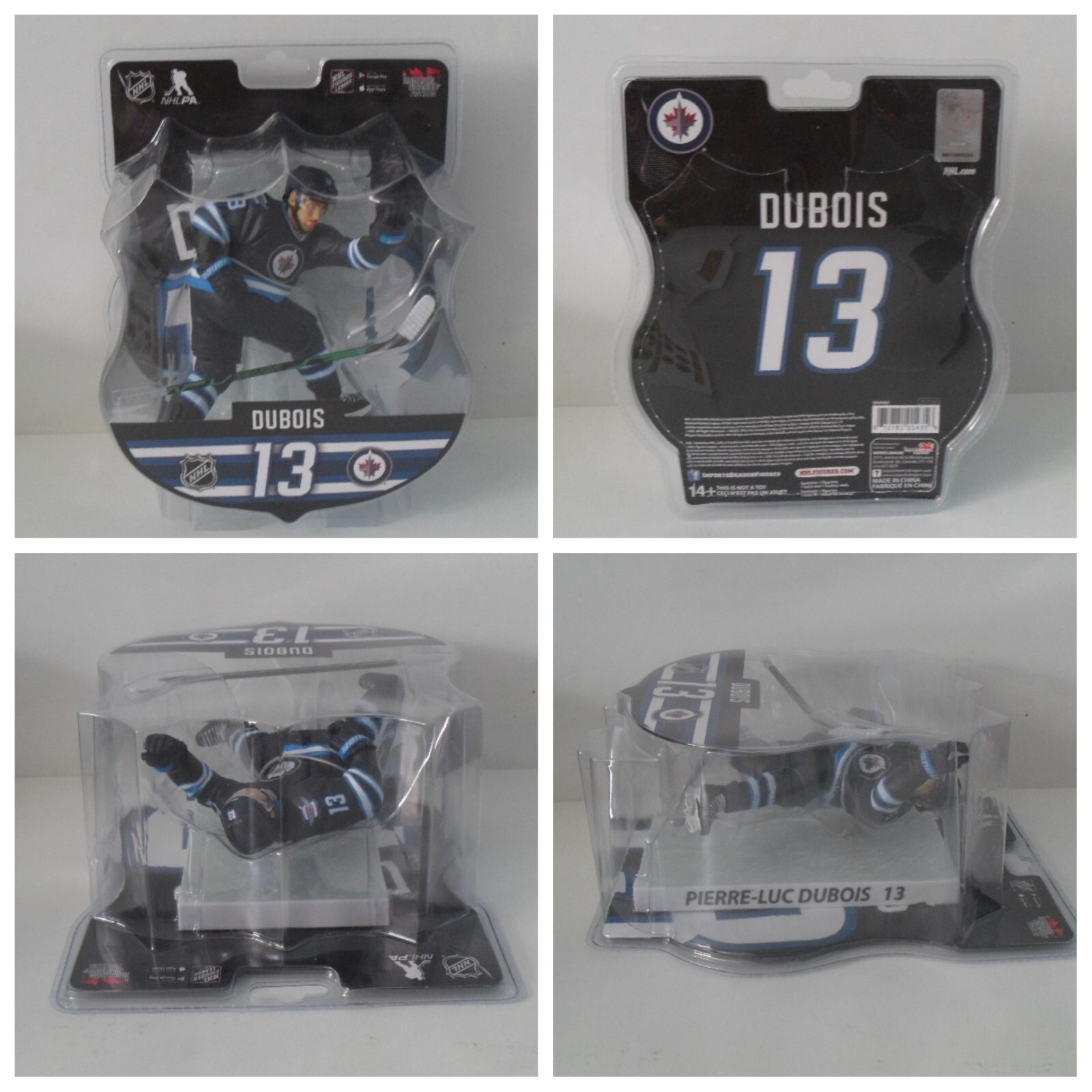 Pierre-Luc Dubois Winnipeg Jets Imports Dragon Figurine McFarlane NEW ...