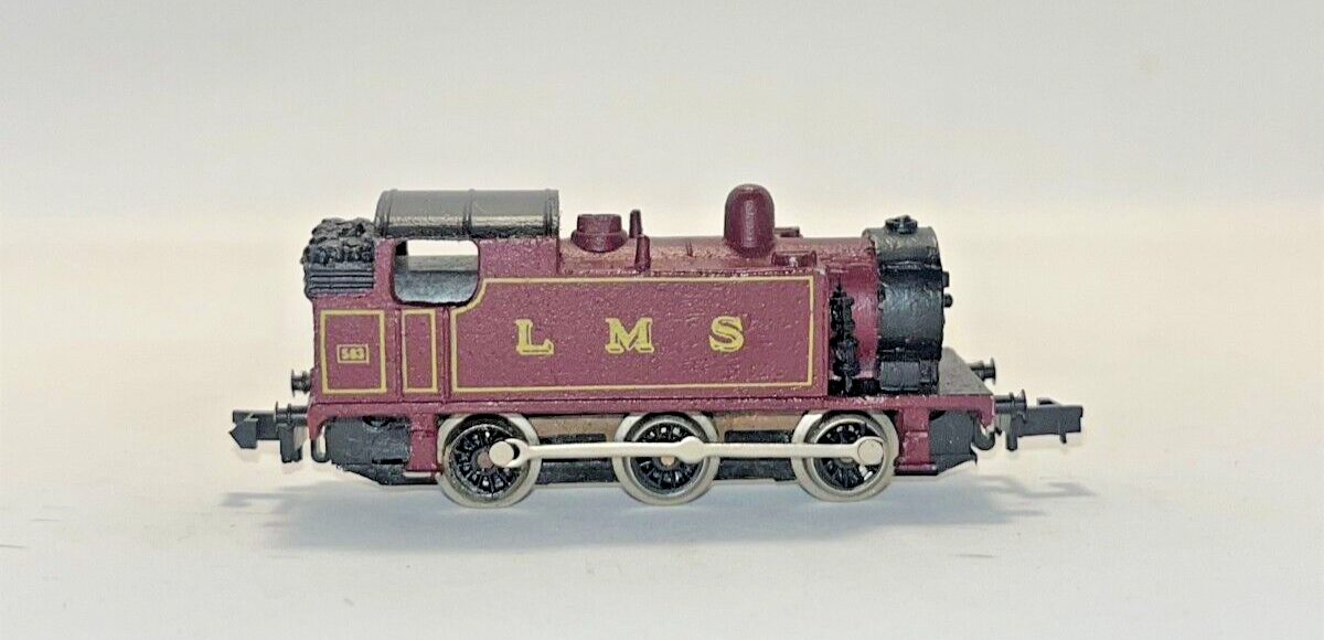 N Scale Graham Farish 583 0-6-0T NE3M Locomotive Maroon Original Box | eBay