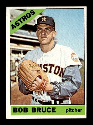 1966 Topps #64 Bob Bruce Houston Astros EX-MT Baseball Card *F466 | eBay