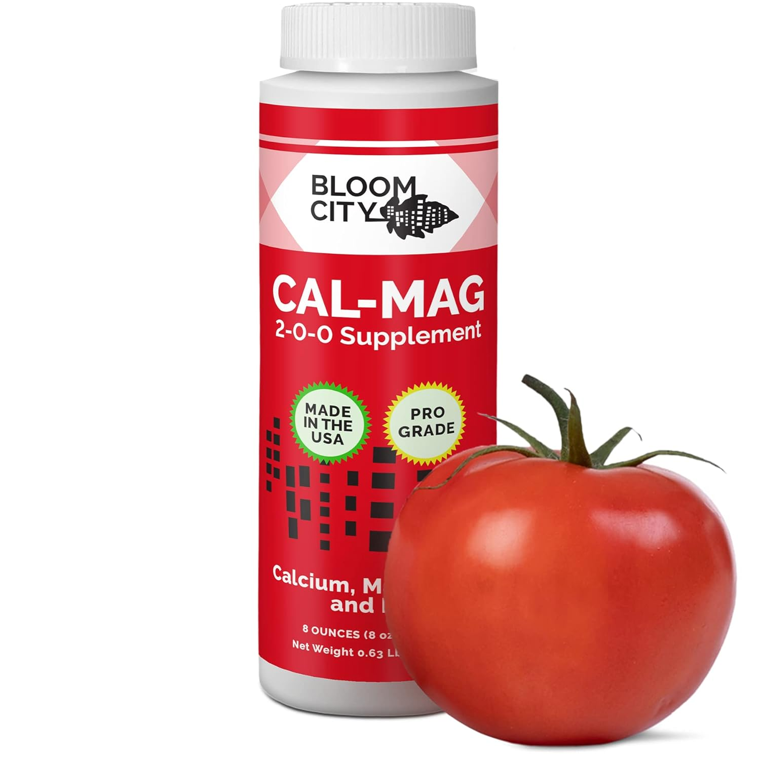 Bloom City Professional Grade Ultra Pure Cal-Mag Liquid Growing ...