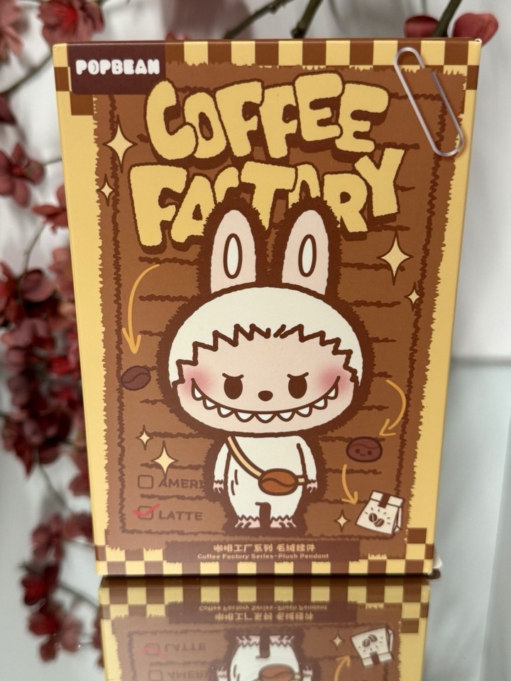 POPMART Coffee Bean Factory Plush LABUBU Coffee Bean CONFIRMED ...