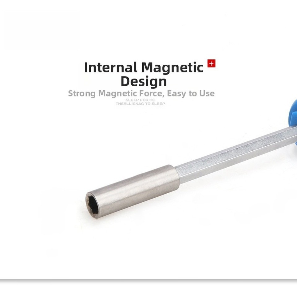 Extended Hex Screwdriver Handle Magnetic Tip Compatible with For 6 35mm ...