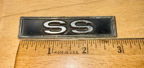 1970 1971 1972 Chevrolet Chevelle SS Interior Door Panel Emblem Badge ...