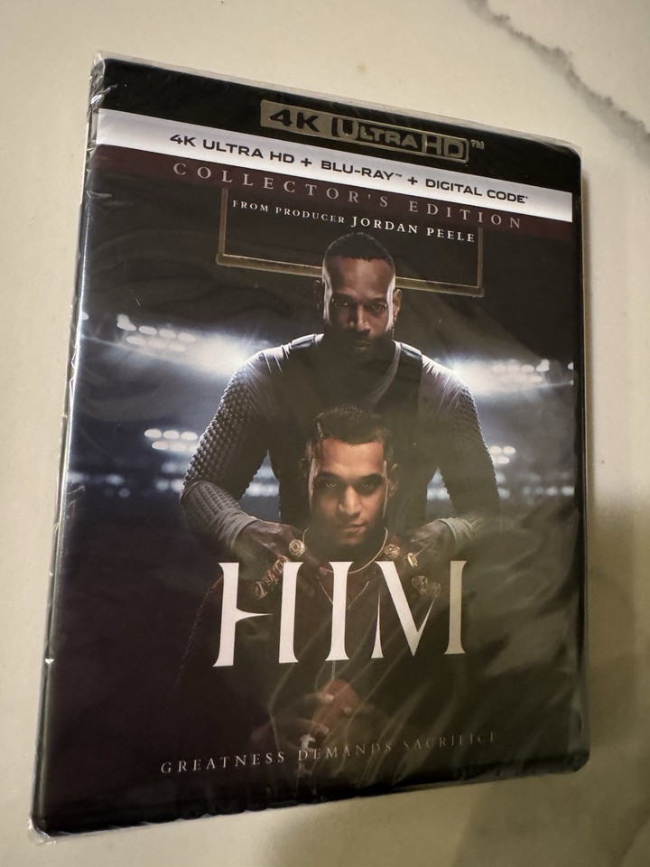 HIM 4K Ultra HD + Blu-ray + Digital Code with Slipcover New MINT ...