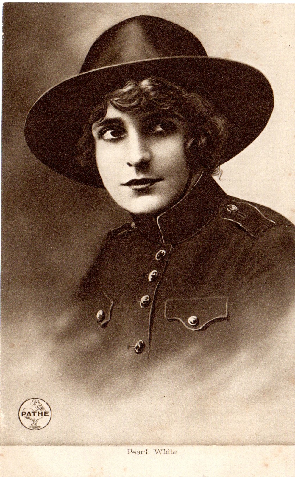 Pathe Freres Real Photograph Portrait Postcard of Pearl White | eBay