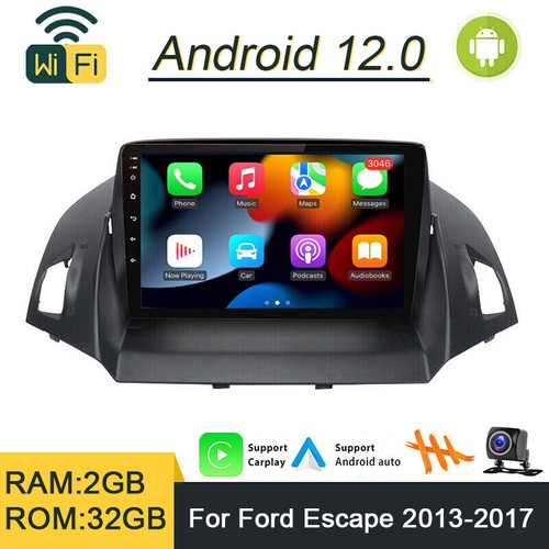 2+32GB ANDROID 12 FOR FORD ESCAPE 2013-2019 FORD KUGA 2013-2017 CAR ...