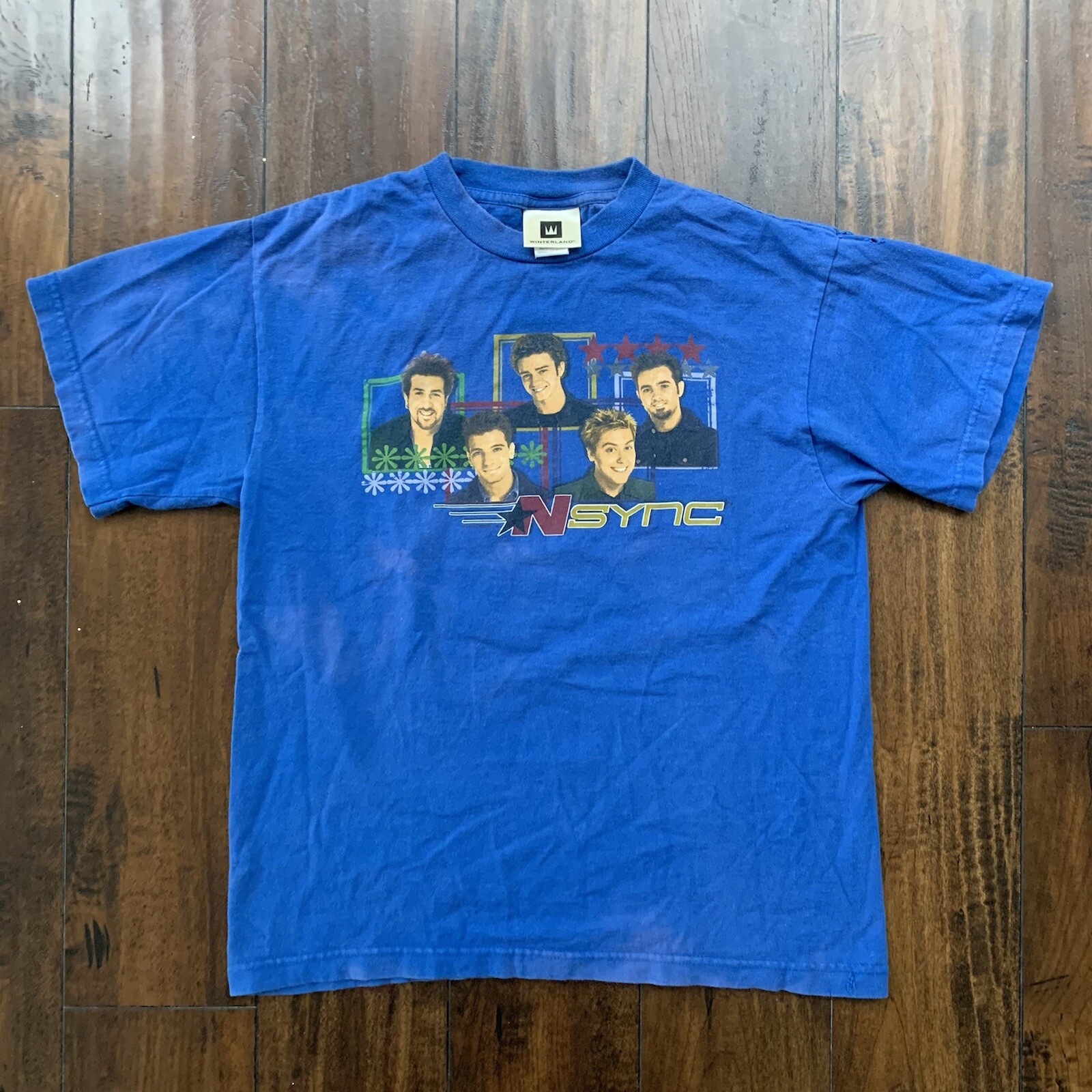 VTG 1999 NSYNC Band Tour Tee Shirt Winterland Concert… - Gem