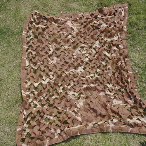 1x1m Desert Camouflage Netting Camping Military Hunting Sunshade Camo ...