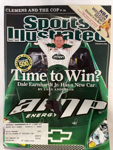 2008 February 18, Sports Illustrated Magazine, Roger Clemens (CP171) | eBay