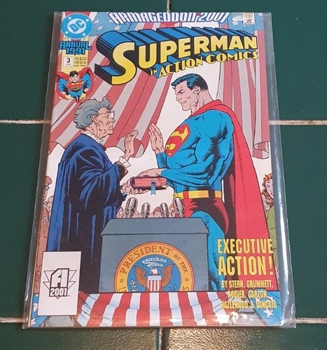 SUPERMAN IN ACTION COMICS ANNUAL #3 ARMAGEDDON 2001 | eBay