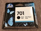 Genuine HP 701 CC635A Black Ink Cartridge Hp Fax 640 650 2140 Sealed ...