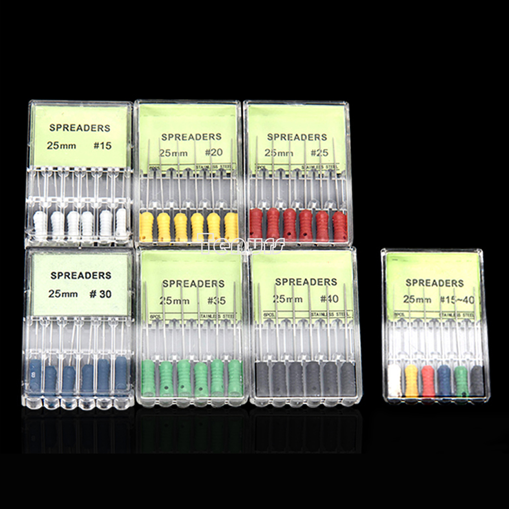 1pack Dental Spreaders 21/25mm Stainless steel Endo Root Canal Hand ...