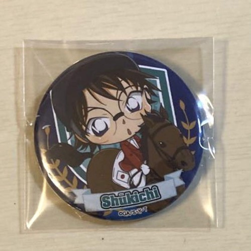Detective Conan Can Badge Hideyoshi Haneda Tokyu Hands Limited | eBay