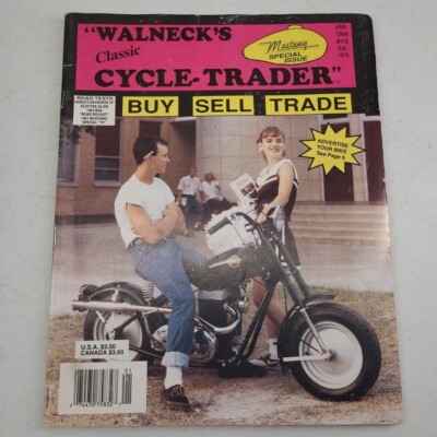 Walnecks Classic Cycle Trader Magazine January 1994 Motorcycle ...