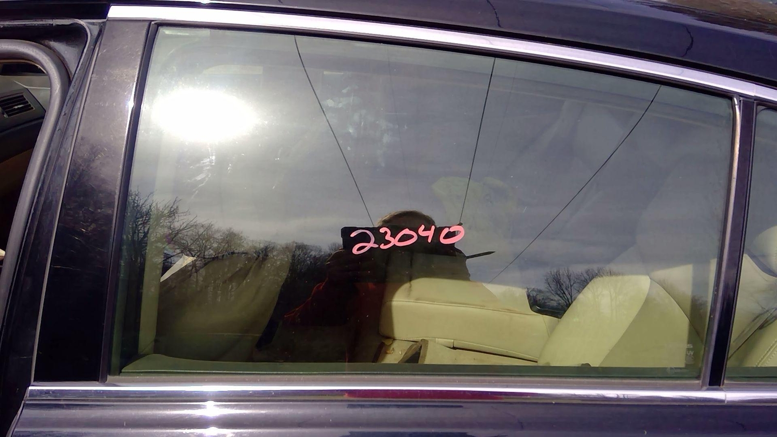 Lexus GS Rear Door Glass LH Driver Side Fits GS300 GS350 GS430 GS450 ...