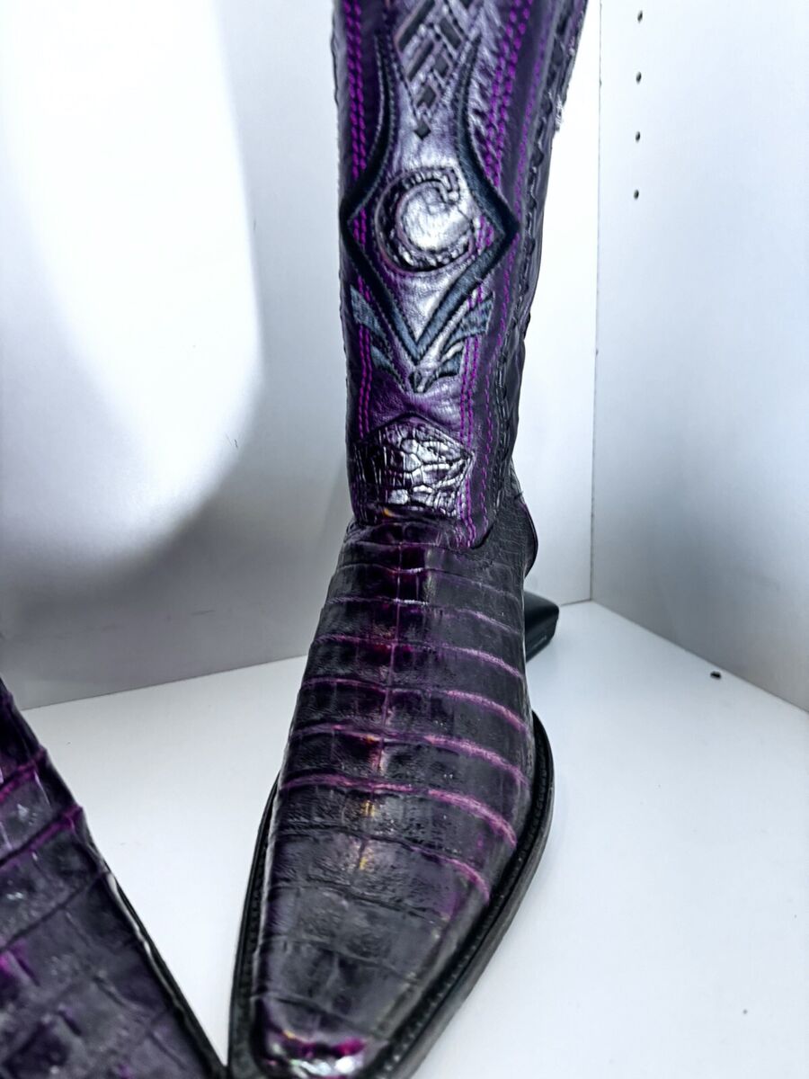 Crocodile Leather Western Boots - Handmade by Cuadra Boots10 Crocodile Leather Western Boots - Handmade by Cuadra Boots10
