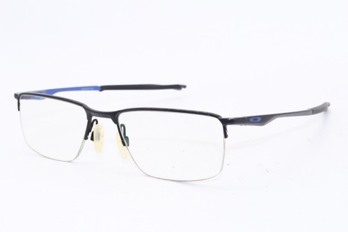 OAKLEY OX3218-0454 SATIN BLACK BLUE SOCKET 5.5 AUTHENTIC FRAMES ...