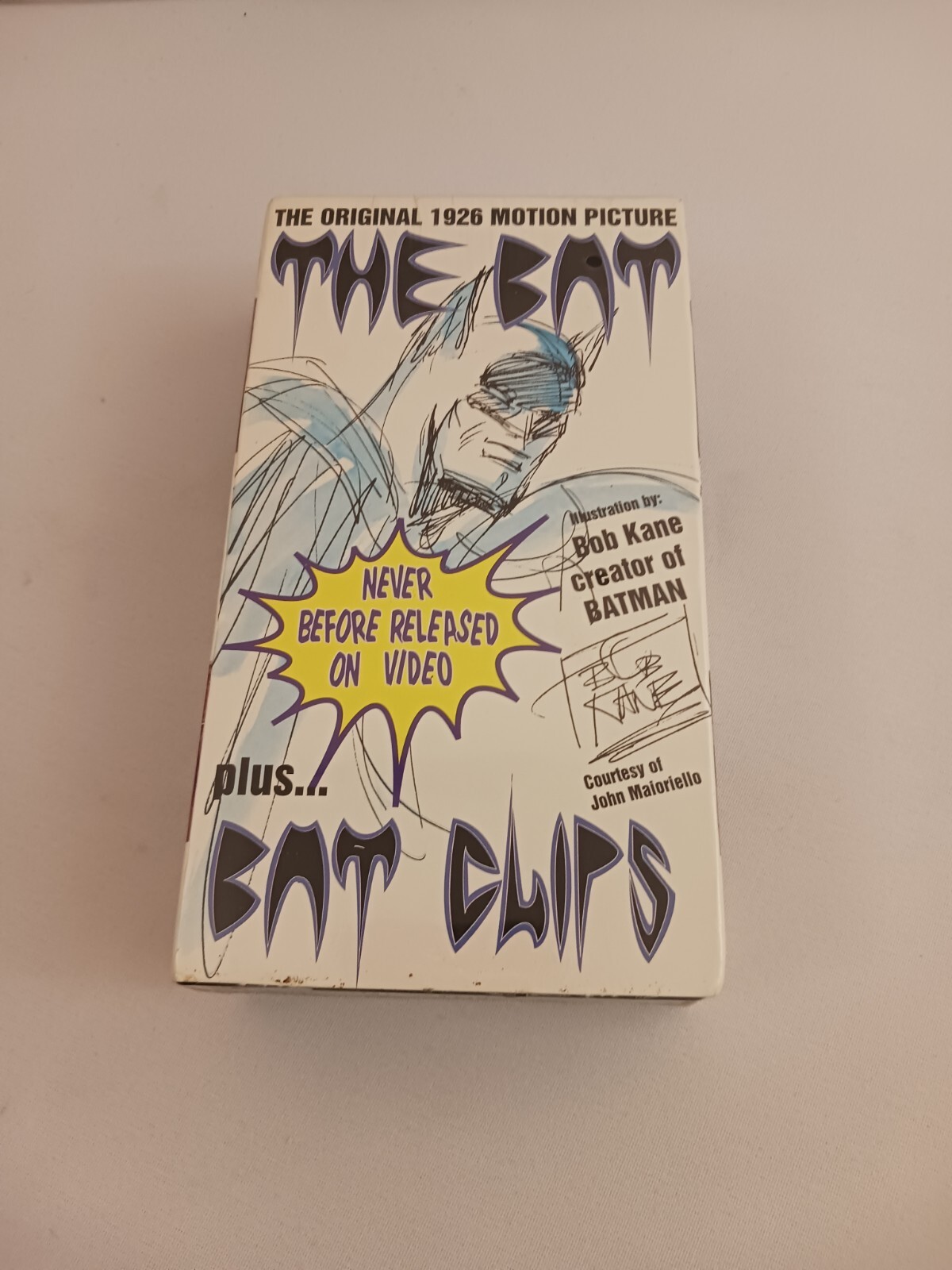 1926 Motion Picture The Bat Plus...Bat Clips VHS Tapes New Sealed ...