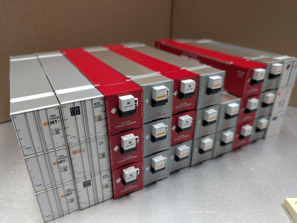 HUGE 26 Pack HO Scale 53' Container Lot 26 Containers Canadian Pacific ...