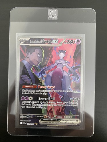 NM - Destined Rivals - Team Rocket's Mewtwo ex 231/182 SIR | eBay Australia