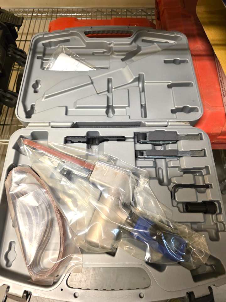 Snap On Air Belt / Band / File Sander Kit - Blue Point AT615K - New ...