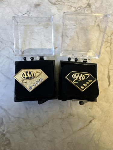 AAA 4 DIAMOND PROPERTY SERVICE AWARD PIN Set AMERICAN AUTOMOBILE ...