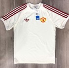 Adidas Manchester United Classics T Shirt Originals Patch Off White ...