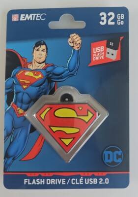 Superman DC Comics 32GB USB Flash Drive Keychain ~ Collectible New ...
