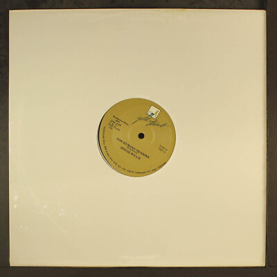 GREGG WILLIS: for so many reasons GOLD THUMB 12" Single 33 RPM Sealed ...