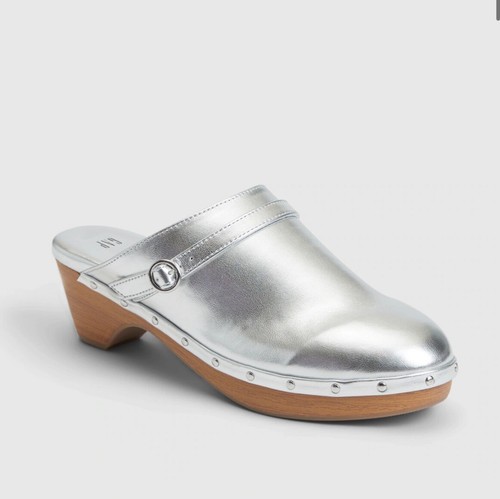 GAP Silver Platform Clogs size 8 or 81/2 metallic y2k | eBay