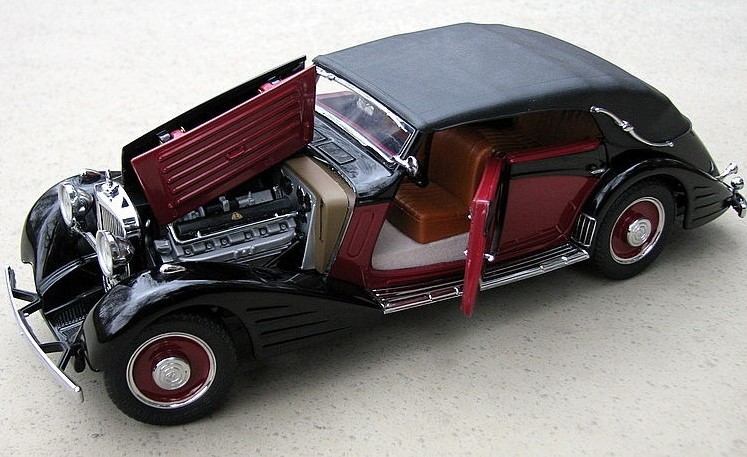 Classic Custom Built Metal Body Concept Model 1 Hot Rod 12 Race Car 24 ...