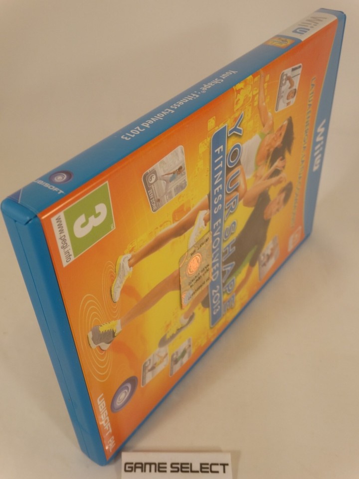 Your Shape Fitness Evolved nintendo Wii U Wiiu pal - Original Complete ...
