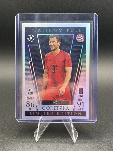 Platinum Pull Leon Goretzka Match Attax 2024/2025 Bayern Munich 24/25 ...