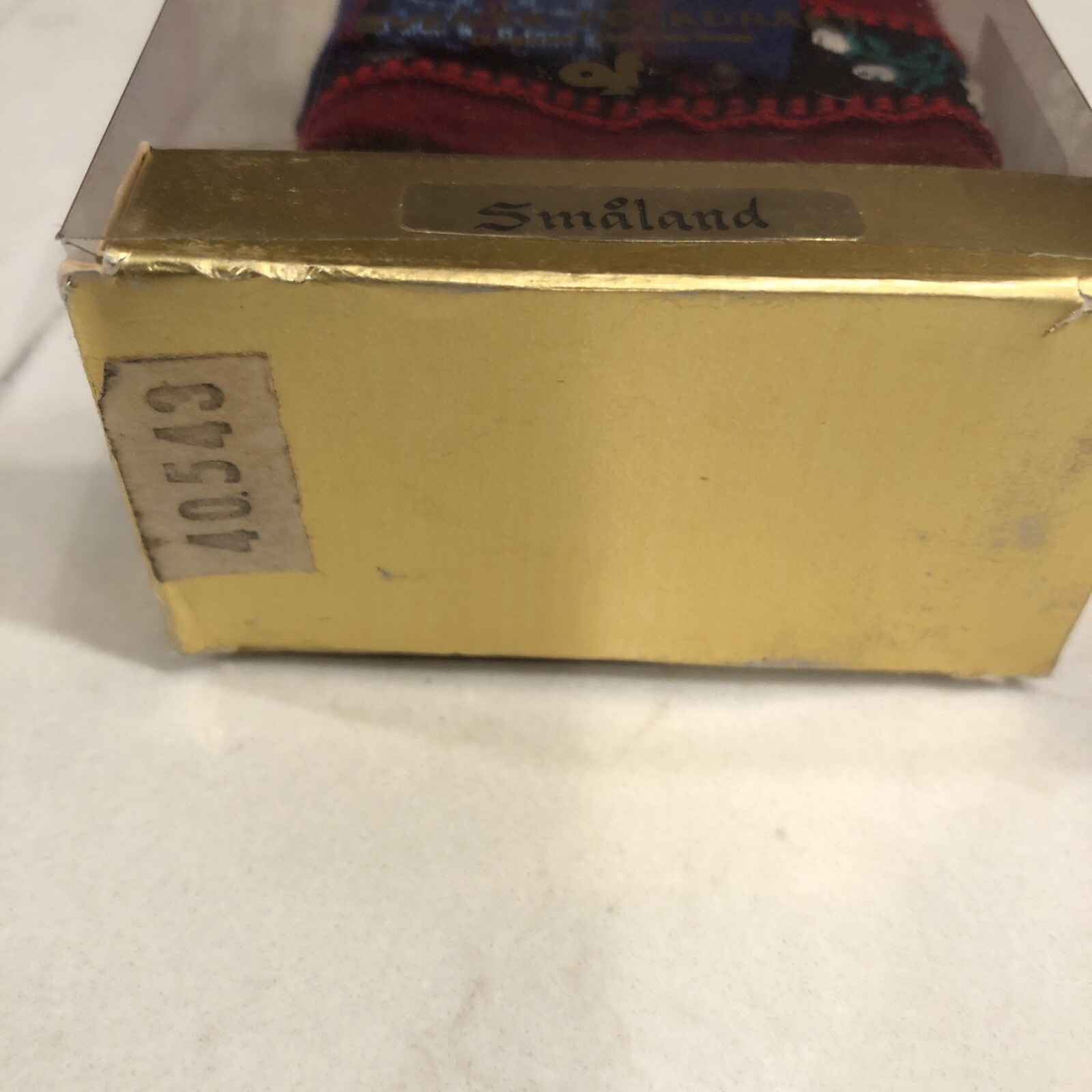 Svensk Folkdrakt Doll Smaland W/Box, Collector Doll, Vintage Swedish ...