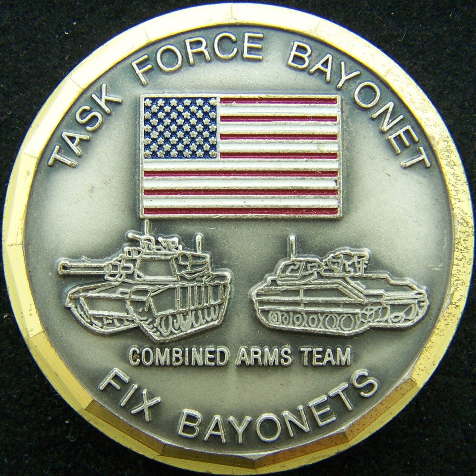 Task Force Bayonet Commander Challenge Coin | eBay