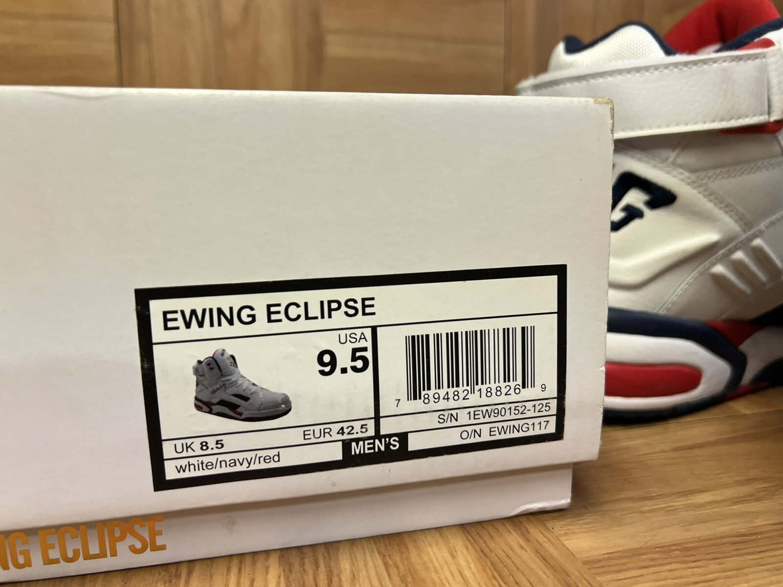 RARE🔥 Patrick Ewing Athletics Eclipse 1992 Olympic U… - Gem