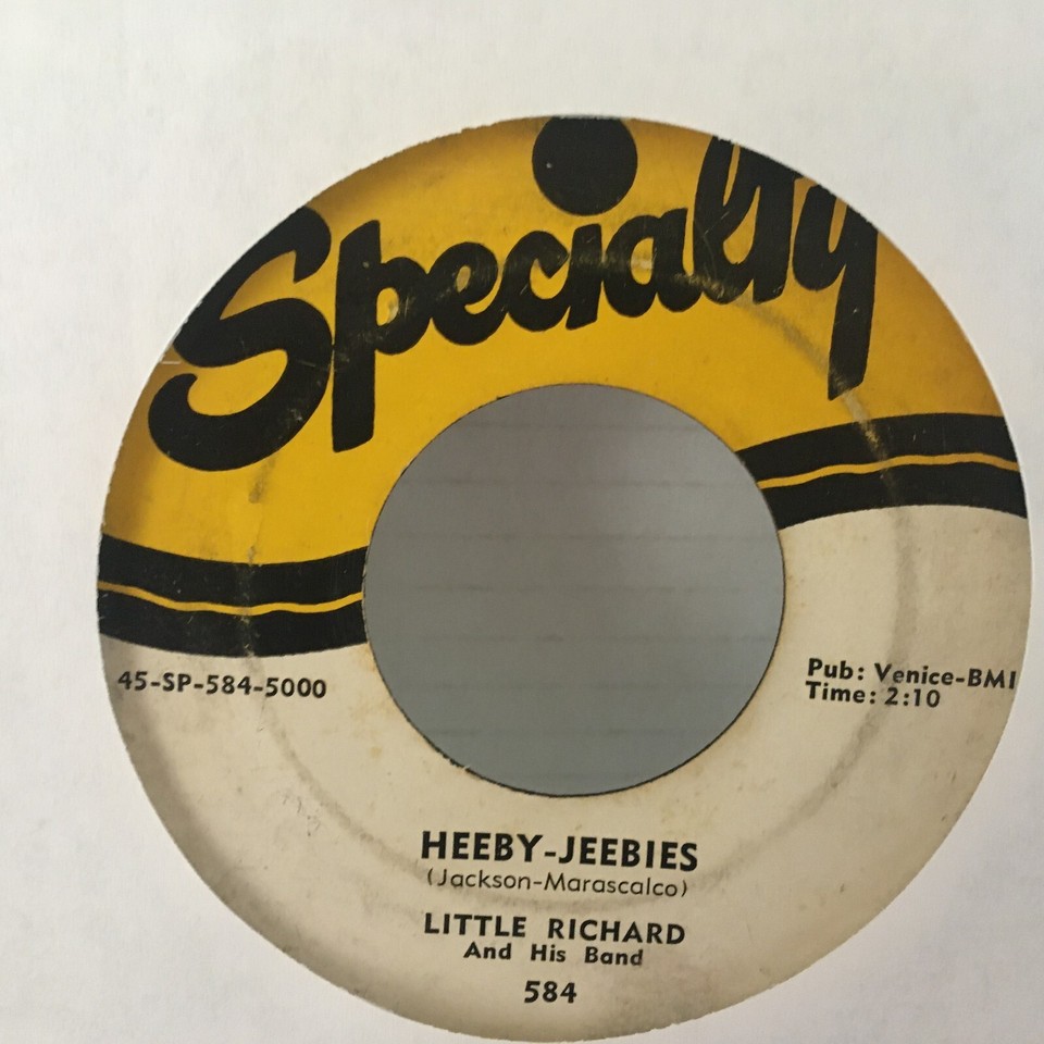LITTLE RICHARD 45 SINGLE , HEEBY JEEBIES / SHE,S GOT IT | eBay