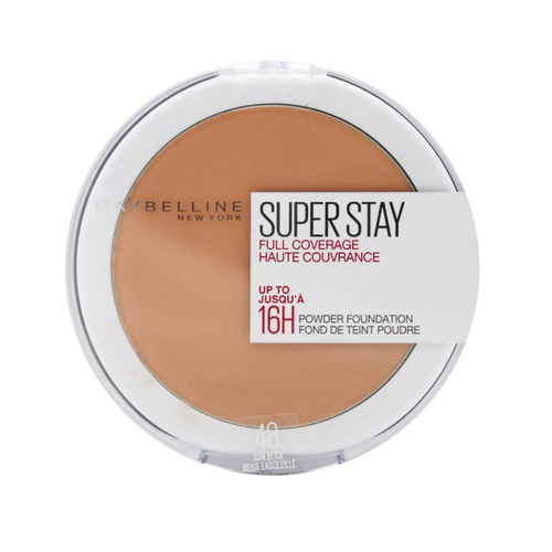 Maybelline Superstay Full Coverage Powder Foundation 9g 48 Sun Beige ...