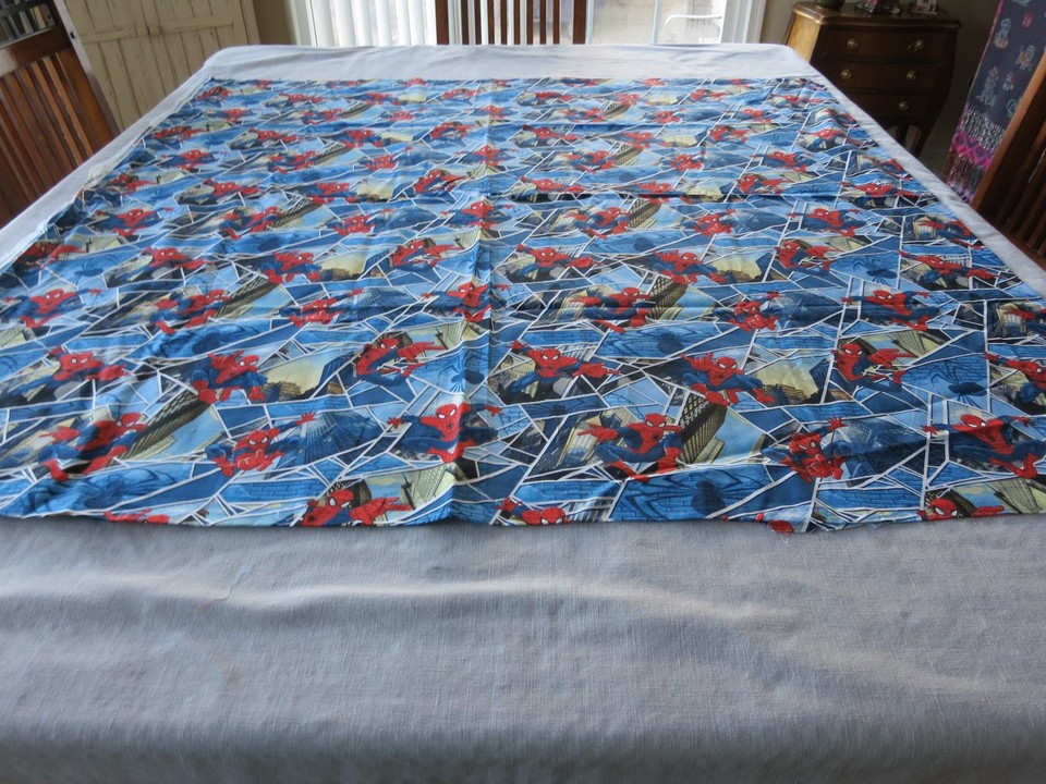 Spring Creative Marvel Comics Spiderman Print Craft Fabric, 43” x 46 ...