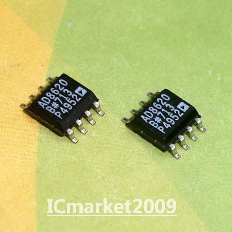 5 PCS AD8620BR SOP-8 AD8620BRZ AD8620B AD8620 8620B Operational ...